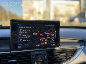 Grey Audi A6 2014 in Riga, with an engine capacity of 3.00 L and mileage of 335 thousand km for 11700 €, photo 29 on AUTOMOTO.COM.LV