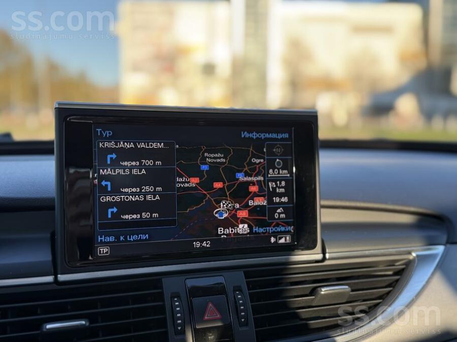 Grey Audi A6 2014 in Riga, with an engine capacity of 3.00 L and mileage of 335 thousand km for 11700 €, photo 29 on AUTOMOTO.COM.LV