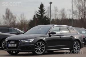 Pelēks Audi A6 2014 Tukums, ar dzinēja tilpumu 3.00 L un nobraukumu 350 tūkst. km par 11500 €, foto  vietnē AUTOMOTO.COM.LV