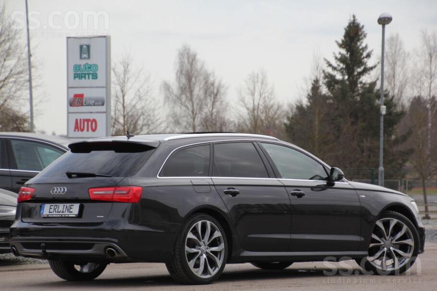 Grey Audi A6 2014 in Tukums, with an engine capacity of 3.00 L and mileage of 350 thousand km for 11500 €, photo 3 on AUTOMOTO.COM.LV