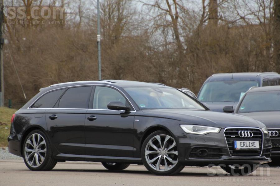 Grey Audi A6 2014 in Tukums, with an engine capacity of 3.00 L and mileage of 350 thousand km for 11500 €, photo 4 on AUTOMOTO.COM.LV