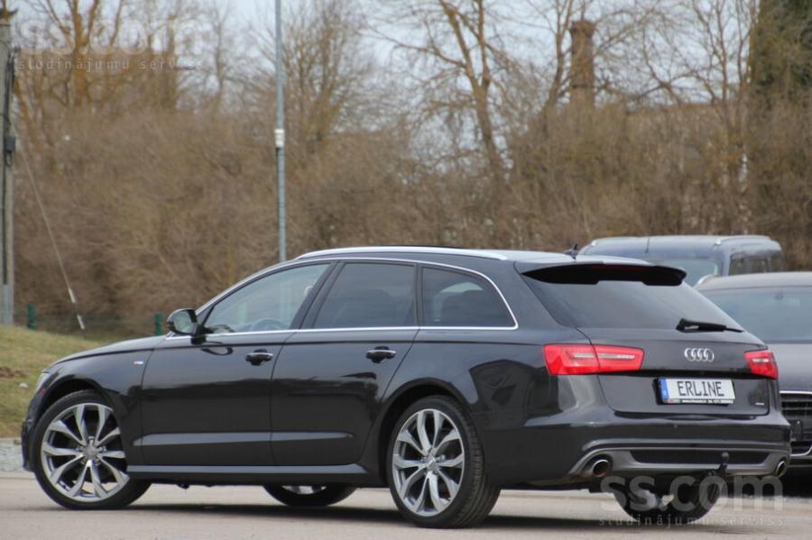 Grey Audi A6 2014 in Tukums, with an engine capacity of 3.00 L and mileage of 350 thousand km for 11500 €, photo 5 on AUTOMOTO.COM.LV