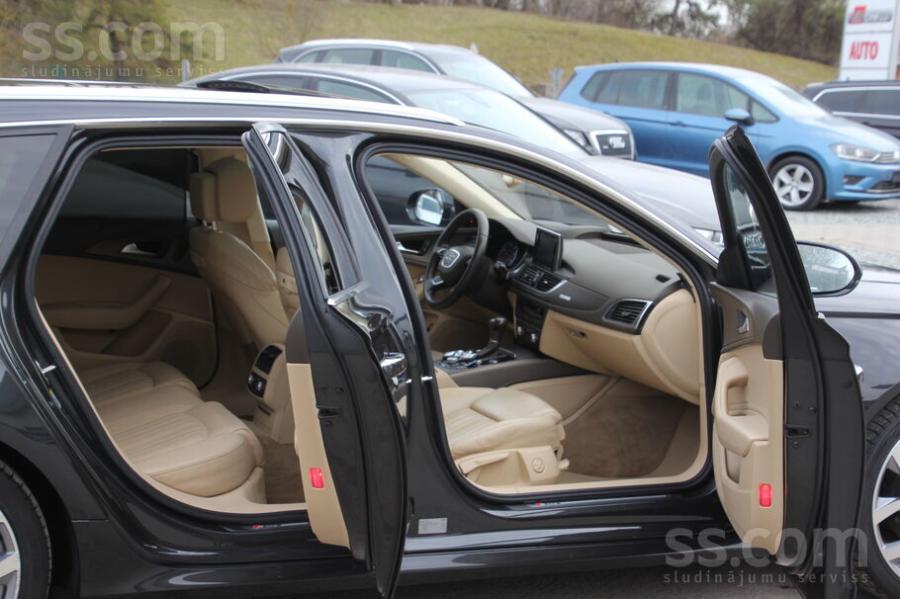 Grey Audi A6 2014 in Tukums, with an engine capacity of 3.00 L and mileage of 350 thousand km for 11500 €, photo 7 on AUTOMOTO.COM.LV