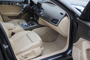 Grey Audi A6 2014 in Tukums, with an engine capacity of 3.00 L and mileage of 350 thousand km for 11500 €, photo 15 on AUTOMOTO.COM.LV