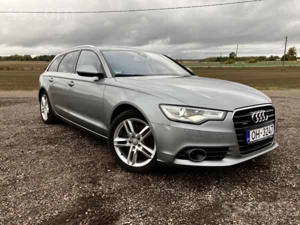 Grey Audi A6 2014 in Talsi, with an engine capacity of 3.00 L and mileage of 251 thousand km for 12500 €, photo 1 on AUTOMOTO.COM.LV