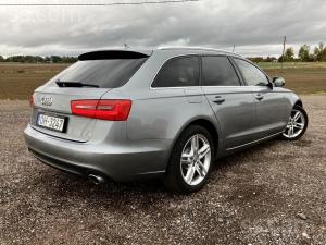 Grey Audi A6 2014 in Talsi, with an engine capacity of 3.00 L and mileage of 251 thousand km for 12500 €, photo 4 on AUTOMOTO.COM.LV