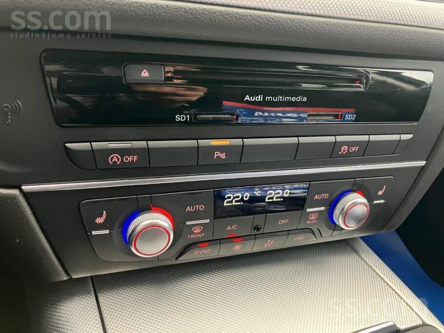Grey Audi A6 2014 in Talsi, with an engine capacity of 3.00 L and mileage of 251 thousand km for 12500 €, photo 12 on AUTOMOTO.COM.LV