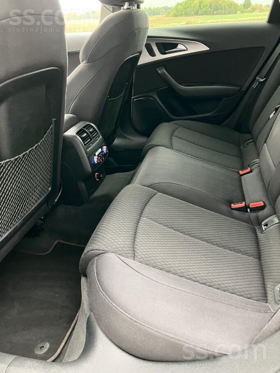 Grey Audi A6 2014 in Talsi, with an engine capacity of 3.00 L and mileage of 251 thousand km for 12500 €, photo 15 on AUTOMOTO.COM.LV