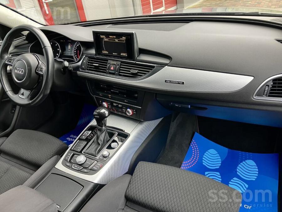 Grey Audi A6 2014 in Talsi, with an engine capacity of 3.00 L and mileage of 251 thousand km for 12500 €, photo 20 on AUTOMOTO.COM.LV