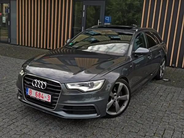 Grey Audi A6 2014 in Riga, with an engine capacity of 3.00 L and mileage of 211 thousand km for 15100 €, photo 2 on AUTOMOTO.COM.LV