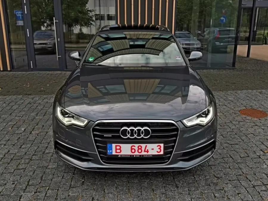 Grey Audi A6 2014 in Riga, with an engine capacity of 3.00 L and mileage of 211 thousand km for 15100 €, photo 4 on AUTOMOTO.COM.LV