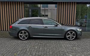 Grey Audi A6 2014 in Riga, with an engine capacity of 3.00 L and mileage of 211 thousand km for 15100 €, photo 7 on AUTOMOTO.COM.LV