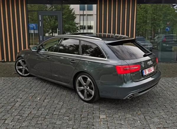 Grey Audi A6 2014 in Riga, with an engine capacity of 3.00 L and mileage of 211 thousand km for 15100 €, photo 8 on AUTOMOTO.COM.LV