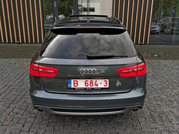 Grey Audi A6 2014 in Riga, with an engine capacity of 3.00 L and mileage of 211 thousand km for 15100 €, photo 9 on AUTOMOTO.COM.LV