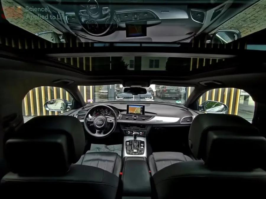 Grey Audi A6 2014 in Riga, with an engine capacity of 3.00 L and mileage of 211 thousand km for 15100 €, photo 14 on AUTOMOTO.COM.LV