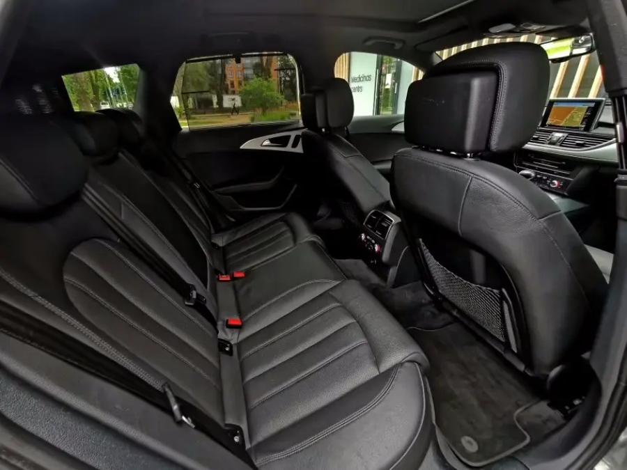 Grey Audi A6 2014 in Riga, with an engine capacity of 3.00 L and mileage of 211 thousand km for 15100 €, photo 16 on AUTOMOTO.COM.LV