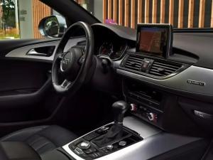 Grey Audi A6 2014 in Riga, with an engine capacity of 3.00 L and mileage of 211 thousand km for 15100 €, photo 18 on AUTOMOTO.COM.LV