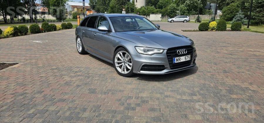 Grey Audi A6 2014 in Riga, with an engine capacity of 3.00 L and mileage of 300 thousand km for 10000 €, photo 1 on AUTOMOTO.COM.LV