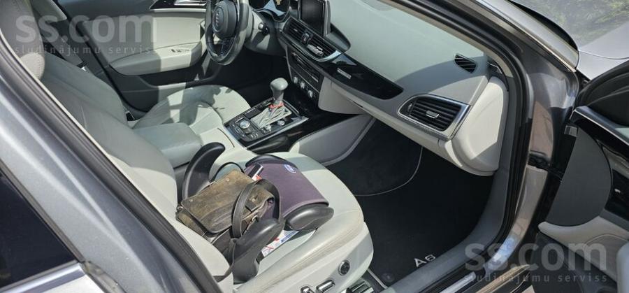 Grey Audi A6 2014 in Riga, with an engine capacity of 3.00 L and mileage of 300 thousand km for 10000 €, photo 6 on AUTOMOTO.COM.LV