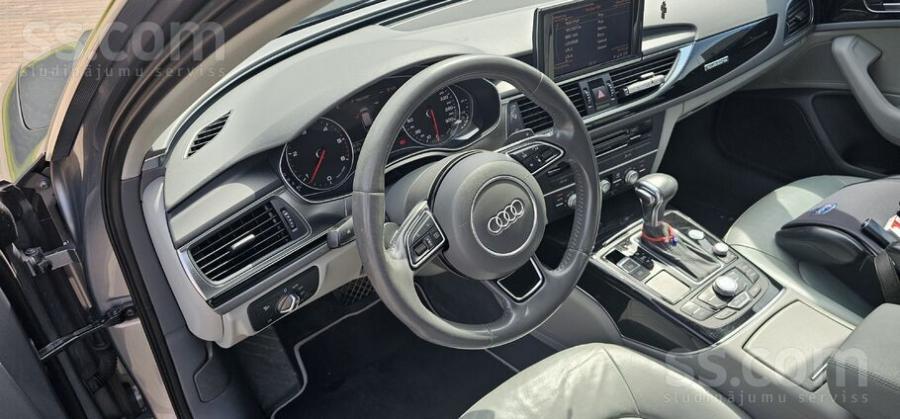 Grey Audi A6 2014 in Riga, with an engine capacity of 3.00 L and mileage of 300 thousand km for 10000 €, photo 11 on AUTOMOTO.COM.LV