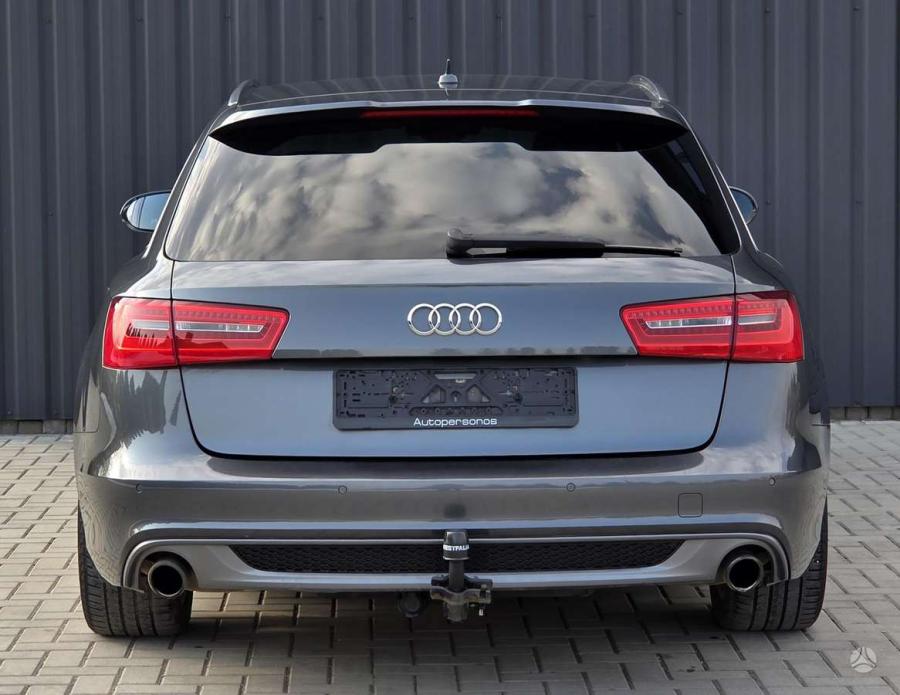 Pelēks Audi A6 2014 Kauņa, ar dzinēja tilpumu 2.00 L un nobraukumu 300 tūkst. km par 10850 €, foto 3 vietnē AUTOMOTO.COM.LV