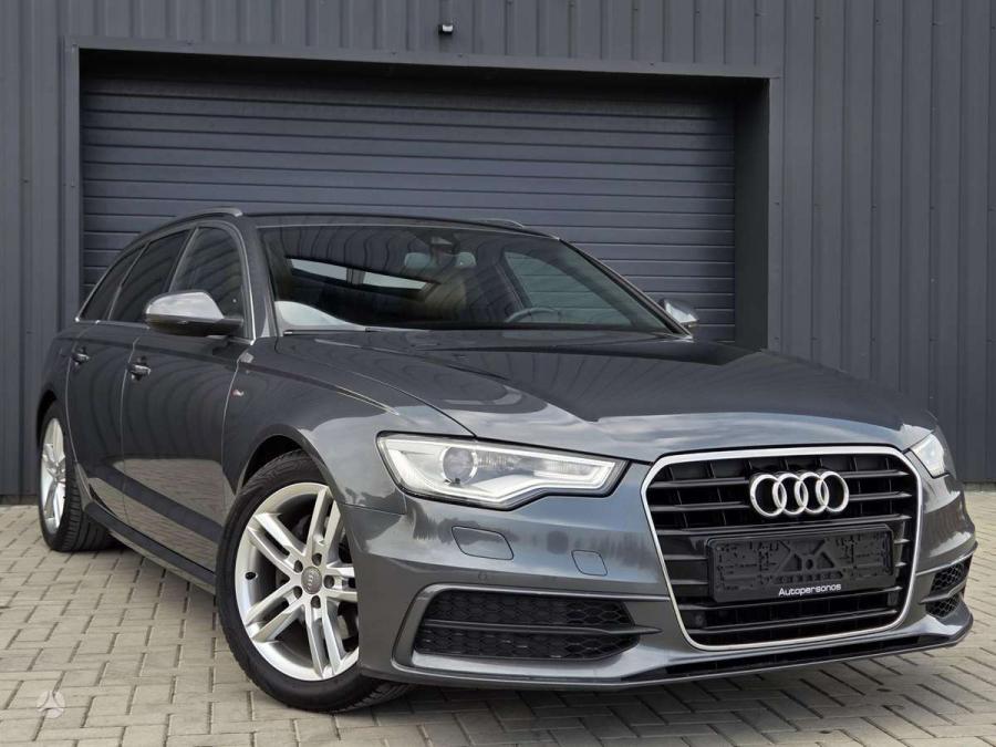 Pelēks Audi A6 2014 Kauņa, ar dzinēja tilpumu 2.00 L un nobraukumu 300 tūkst. km par 10850 €, foto 25 vietnē AUTOMOTO.COM.LV