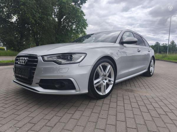 Grey Audi A6 2014 in Utena, with an engine capacity of 2.97 L and mileage of 270 thousand km for 9900 €, photo 1 on AUTOMOTO.COM.LV