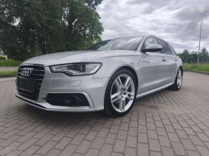 Grey Audi A6 2014 in Utena, with an engine capacity of 2.97 L and mileage of 270 thousand km for 9900 €, photo  on AUTOMOTO.COM.LV