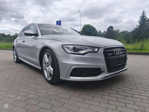Grey Audi A6 2014 in Utena, with an engine capacity of 2.97 L and mileage of 270 thousand km for 9900 €, photo 3 on AUTOMOTO.COM.LV