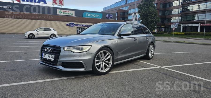 Grey Audi A6 2014 in Riga, with an engine capacity of 3.00 L and mileage of 300 thousand km for 10000 €, photo 1 on AUTOMOTO.COM.LV