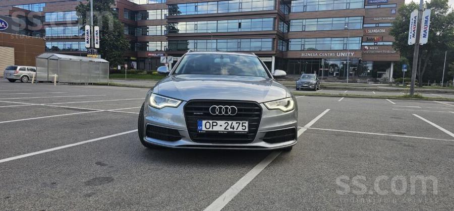 Grey Audi A6 2014 in Riga, with an engine capacity of 3.00 L and mileage of 300 thousand km for 10000 €, photo 3 on AUTOMOTO.COM.LV