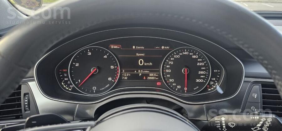 Grey Audi A6 2014 in Riga, with an engine capacity of 3.00 L and mileage of 300 thousand km for 10000 €, photo 13 on AUTOMOTO.COM.LV
