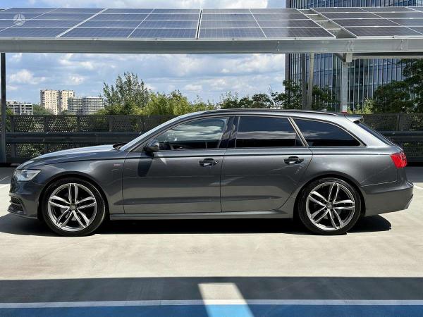 Pelēks Audi A6 2014 Viļņa, ar dzinēja tilpumu 2.97 L un nobraukumu 255 tūkst. km par 10500 €, foto 3 vietnē AUTOMOTO.COM.LV