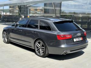 Grey Audi A6 2014 in Vilnius, with an engine capacity of 2.97 L and mileage of 255 thousand km for 10500 €, photo 7 on AUTOMOTO.COM.LV