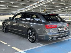 Grey Audi A6 2014 in Vilnius, with an engine capacity of 2.97 L and mileage of 255 thousand km for 10500 €, photo 8 on AUTOMOTO.COM.LV