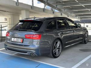 Grey Audi A6 2014 in Vilnius, with an engine capacity of 2.97 L and mileage of 255 thousand km for 10500 €, photo 12 on AUTOMOTO.COM.LV