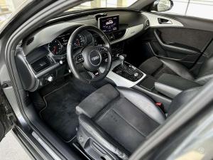 Grey Audi A6 2014 in Vilnius, with an engine capacity of 2.97 L and mileage of 255 thousand km for 10500 €, photo 18 on AUTOMOTO.COM.LV