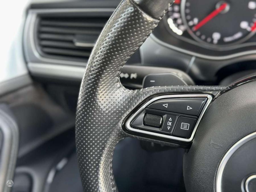 Grey Audi A6 2014 in Vilnius, with an engine capacity of 2.97 L and mileage of 255 thousand km for 10500 €, photo 21 on AUTOMOTO.COM.LV
