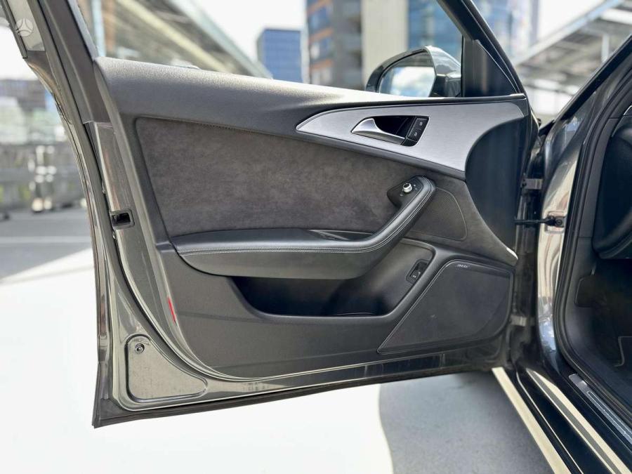 Grey Audi A6 2014 in Vilnius, with an engine capacity of 2.97 L and mileage of 255 thousand km for 10500 €, photo 26 on AUTOMOTO.COM.LV