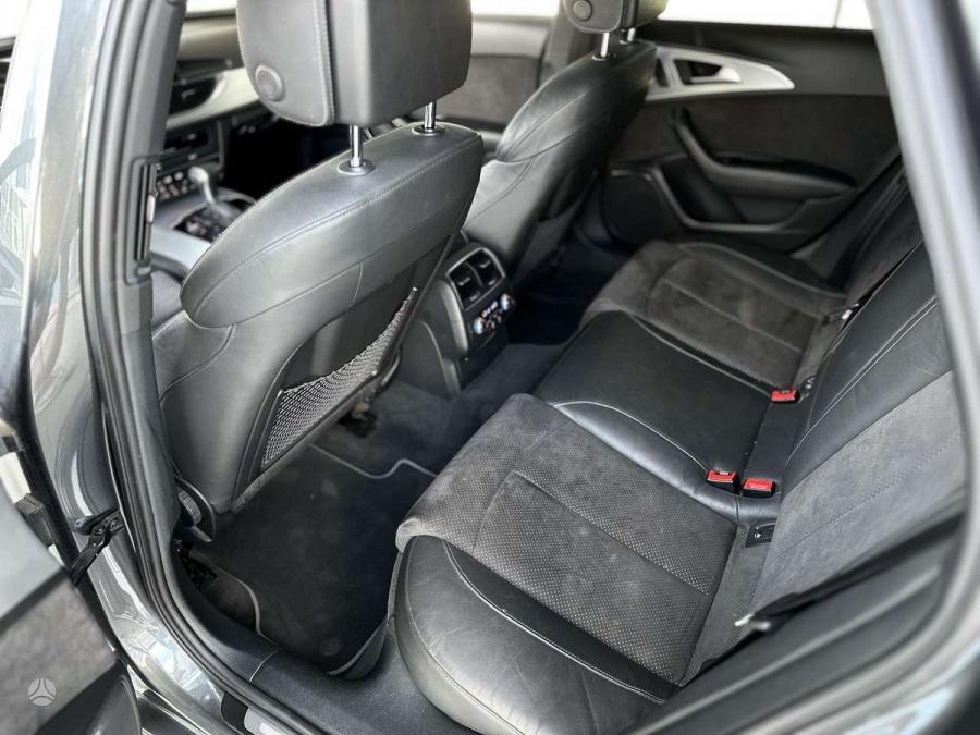Grey Audi A6 2014 in Vilnius, with an engine capacity of 2.97 L and mileage of 255 thousand km for 10500 €, photo 28 on AUTOMOTO.COM.LV