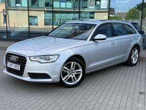 Grey Audi A6 2014 in Utena, with an engine capacity of 1.97 L and mileage of 268 thousand km for 8188 €, photo  on AUTOMOTO.COM.LV