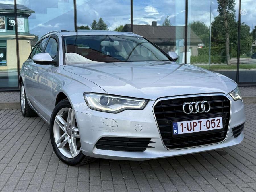 Grey Audi A6 2014 in Utena, with an engine capacity of 1.97 L and mileage of 268 thousand km for 8188 €, photo 3 on AUTOMOTO.COM.LV