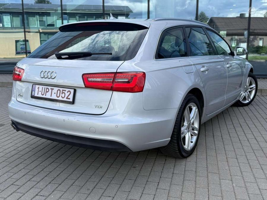 Grey Audi A6 2014 in Utena, with an engine capacity of 1.97 L and mileage of 268 thousand km for 8188 €, photo 6 on AUTOMOTO.COM.LV