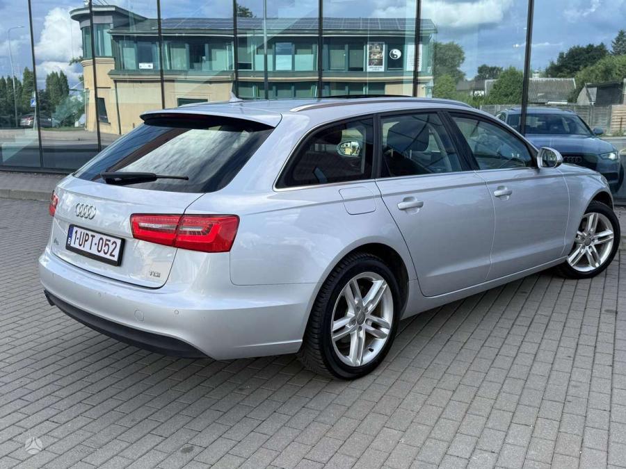 Grey Audi A6 2014 in Utena, with an engine capacity of 1.97 L and mileage of 268 thousand km for 8188 €, photo 7 on AUTOMOTO.COM.LV