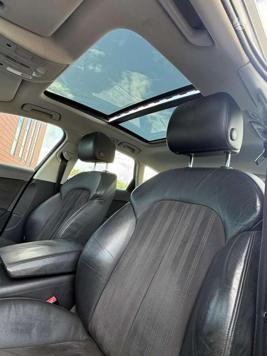 Grey Audi A6 2014 in Utena, with an engine capacity of 1.97 L and mileage of 268 thousand km for 8188 €, photo 19 on AUTOMOTO.COM.LV