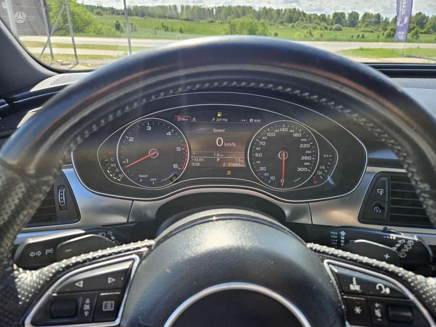 Серый Ауди А6 2014 в Таураге, объемом двигателя 2.97 л и пробегом 276 тыс. км за 8300 €, фото 18 на AUTOMOTO.COM.LV