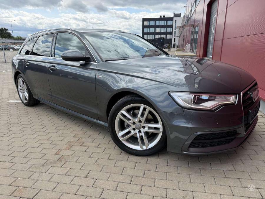 Pelēks Audi A6 2014 Kauņa, ar dzinēja tilpumu 1.97 L un nobraukumu 260 tūkst. km par 11400 €, foto 1 vietnē AUTOMOTO.COM.LV