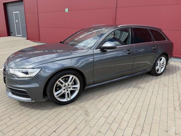 Pelēks Audi A6 2014 Kauņa, ar dzinēja tilpumu 1.97 L un nobraukumu 260 tūkst. km par 11400 €, foto 4 vietnē AUTOMOTO.COM.LV