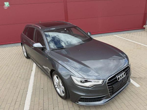 Pelēks Audi A6 2014 Kauņa, ar dzinēja tilpumu 1.97 L un nobraukumu 260 tūkst. km par 11400 €, foto 5 vietnē AUTOMOTO.COM.LV