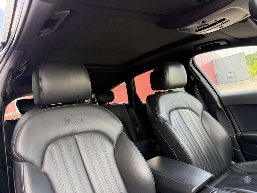 Pelēks Audi A6 2014 Kauņa, ar dzinēja tilpumu 1.97 L un nobraukumu 260 tūkst. km par 11400 €, foto 13 vietnē AUTOMOTO.COM.LV